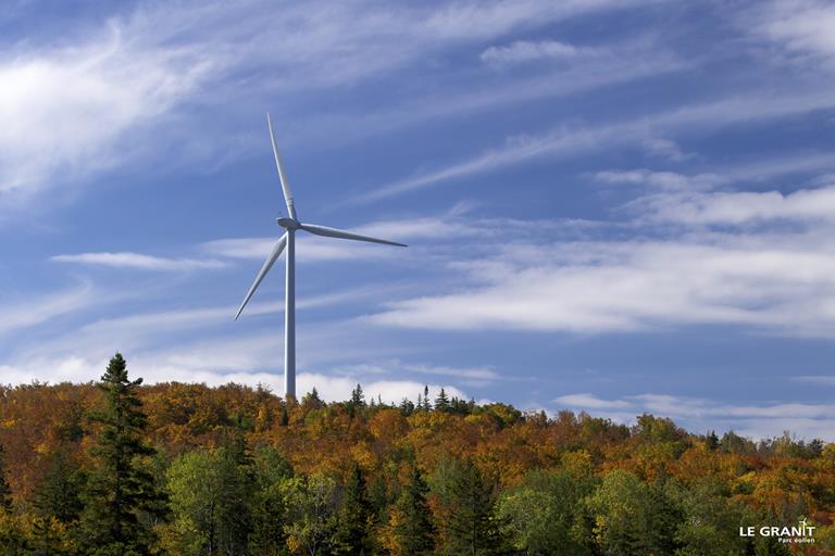 Le Granit Wind | Saint-Robert Bellarmin | 24.6MW Renewable Energy