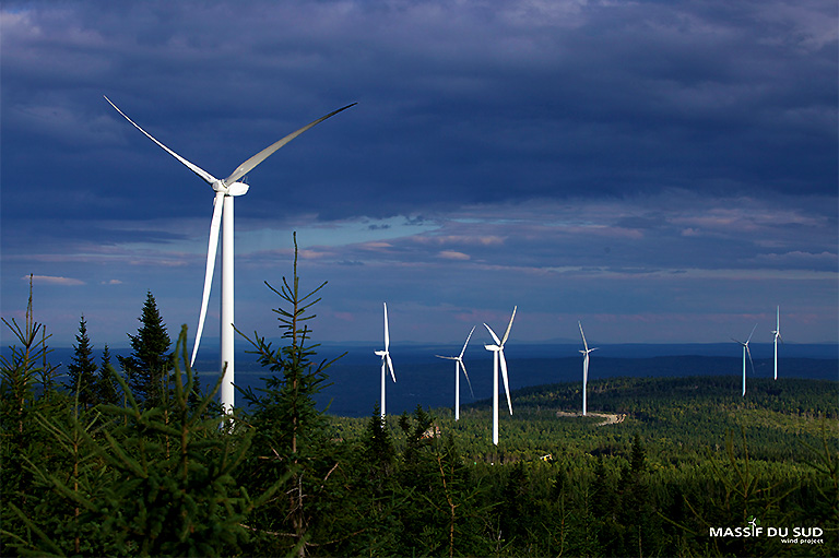 Massif du Sud Wind | 150MW & 35,000 Homes | EDF EN Canada