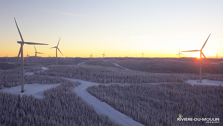 Riviere-du-Moulin Wind | 350MW Clean Wind Power