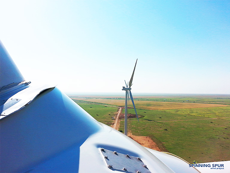 70 Siemens 2.3MW Turbines | 161MW Spinning Spur 1 Project