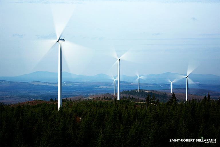 Saint Robert Bellarmin Wind Farm | 80MW with 40REpower 2MW Turbines