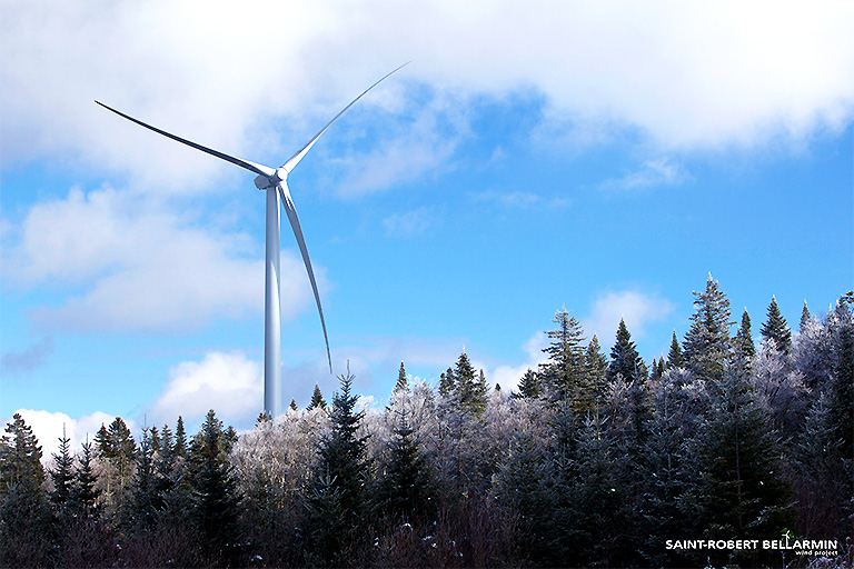 Saint Robert Bellarmin Wind Farm | 80MW with 40REpower 2MW Turbines